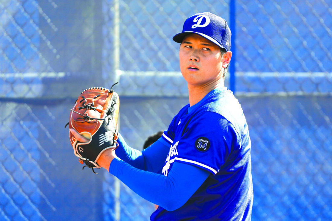 Ohtani throws a 2nd bullpen session as he makes his way back to the ...
